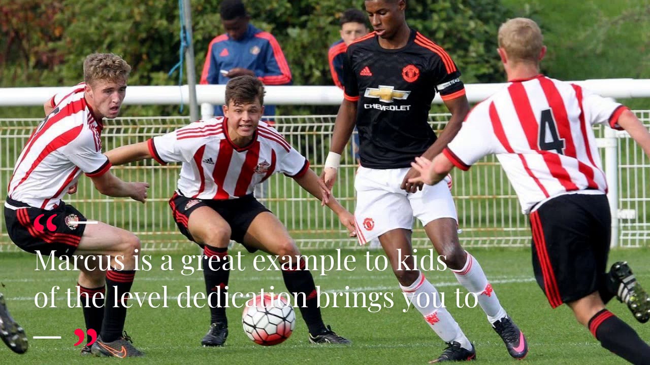 Marcus Rashford - Kid & a Ball = Development - YouTube