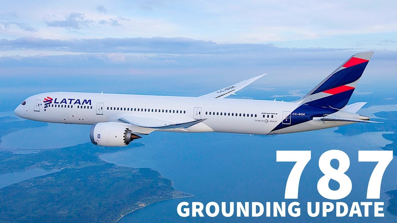 Boeing 787 GROUNDING Updates - YouTube