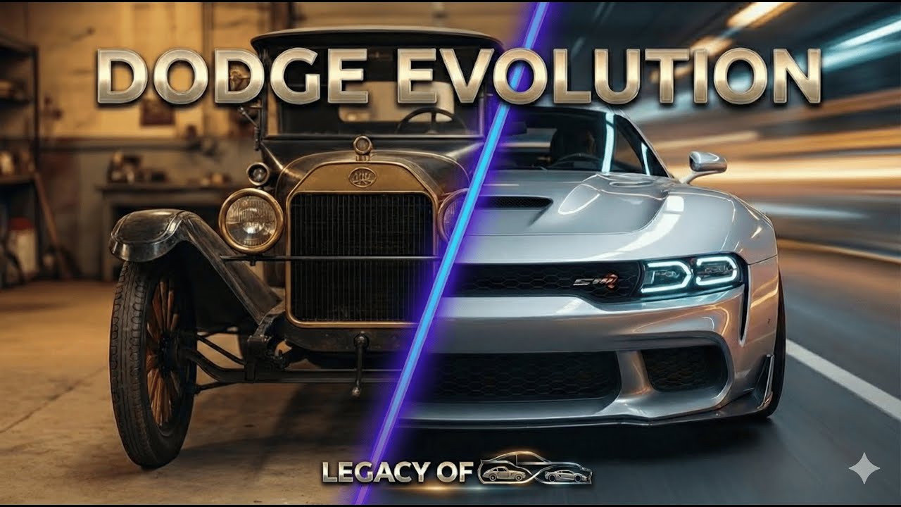 Dodge Charger Evolution | history of muscle car transformation 🚗🔥 - YouTube