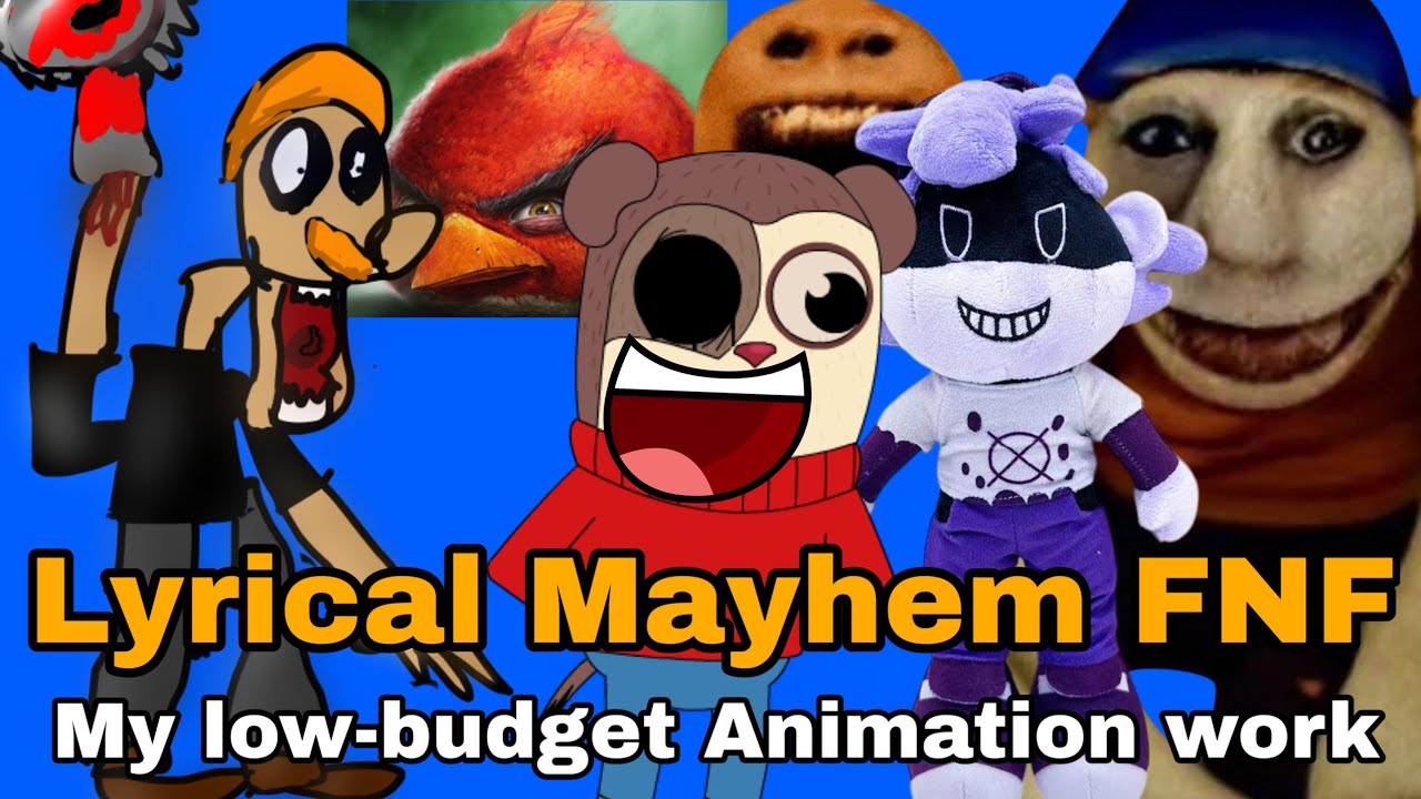 My low-budget Animation work Lyrical Mayhem FNF - YouTube