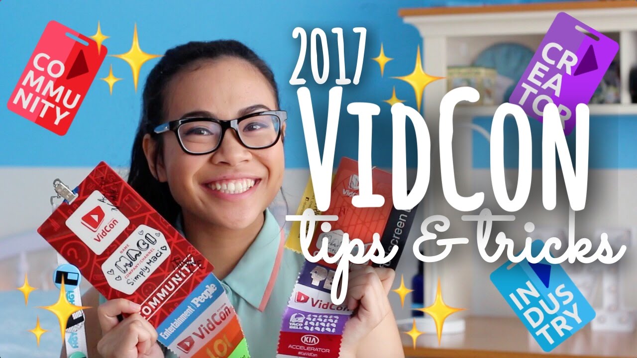10 MORE VidCon Tips 2017! | SimplyMaci - YouTube