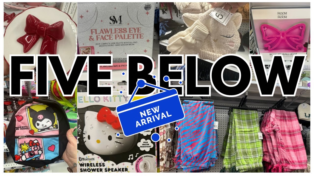 NEW Five Below Finds 🛍️Shocking NEW 5 Below Arrivals‼️ - YouTube