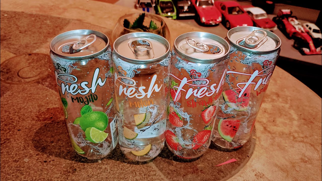 wir testen Fresh Drink verschiedene Sorten - YouTube