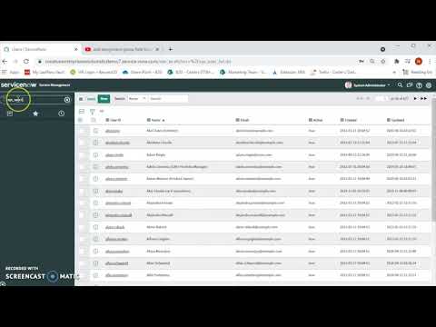 How to Create a User or User Account in ServiceNow