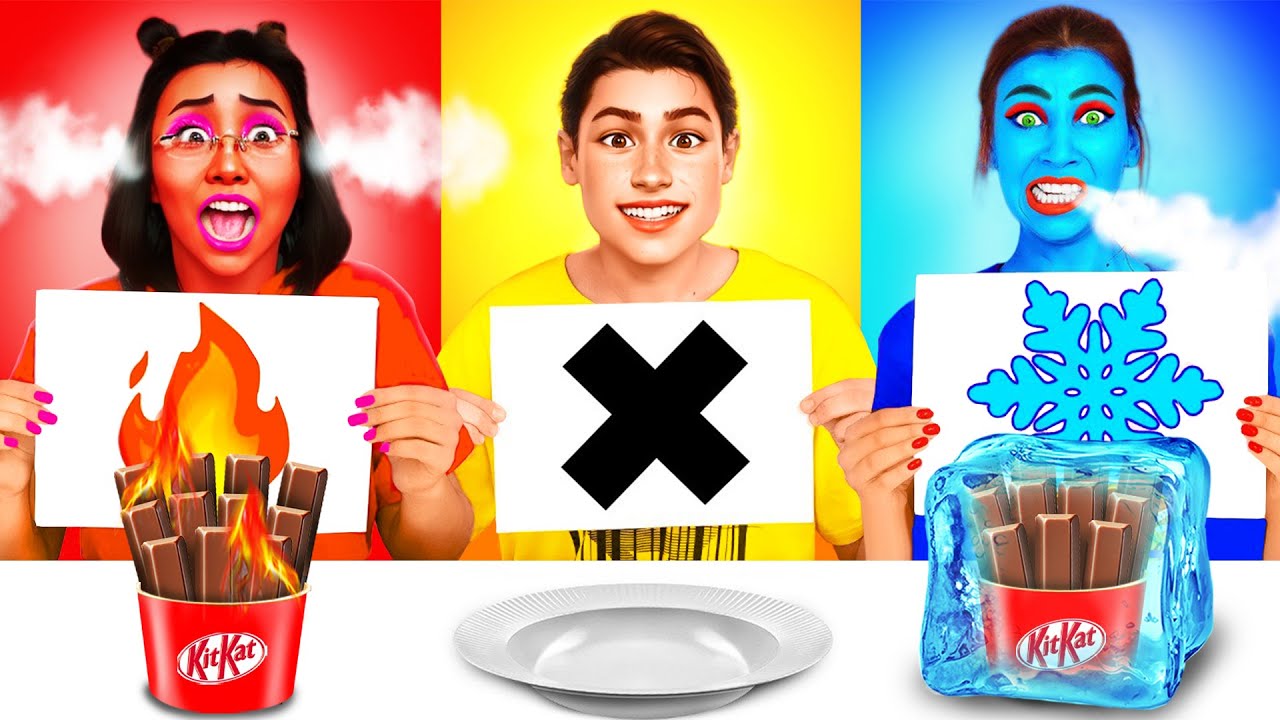 Hot, Cold or Nothing Challenge | Funny Challenges by Toon - YouTube