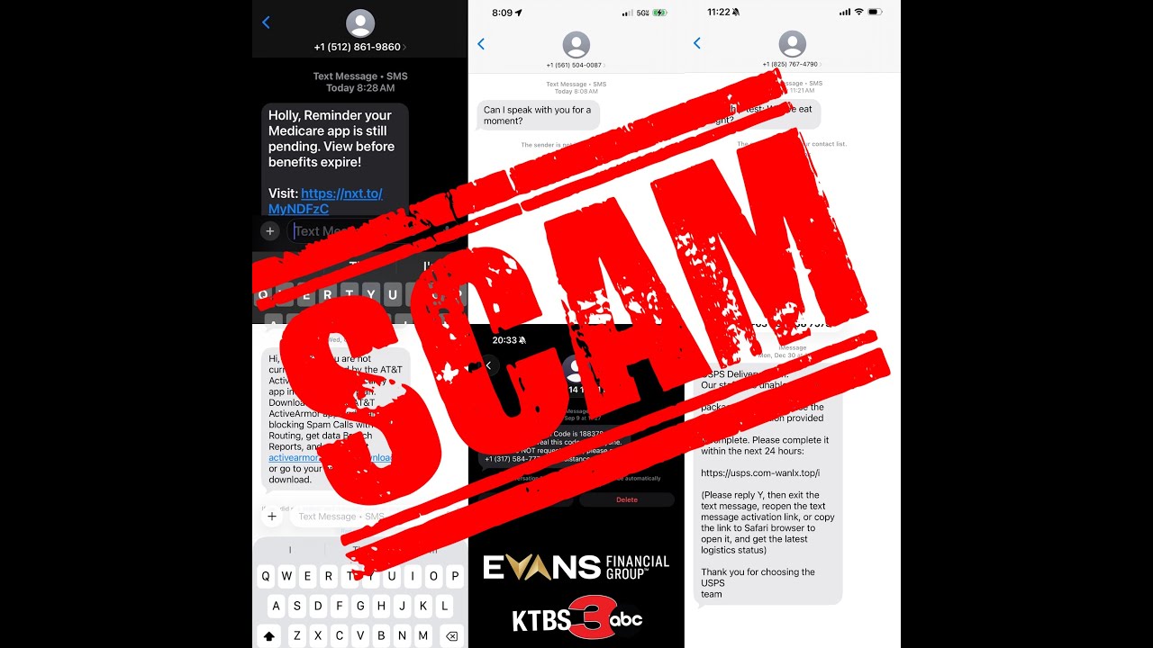 "Wrong Number" Text Scams a KTBS News 3 Feature - YouTube