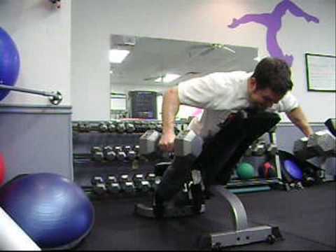 Nutri-Sport & Full Potential Training Tip- Dumbbell Back ... - YouTube