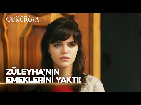 Demir, Züleyha'nın yaptığı kırlenti yakıyor! - Bir Zamanlar Çukurova 17. Bölüm