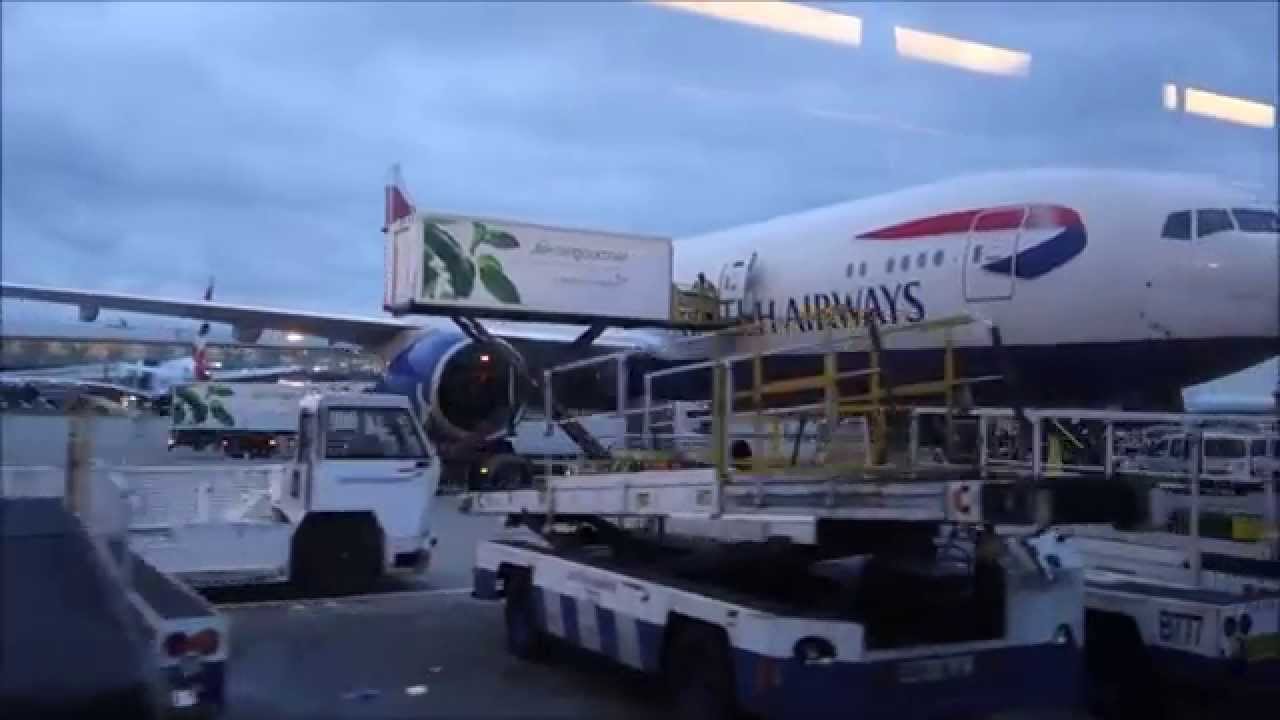 British Airways London Heathrow to Rome Long Bus Ride Dec 14 - YouTube