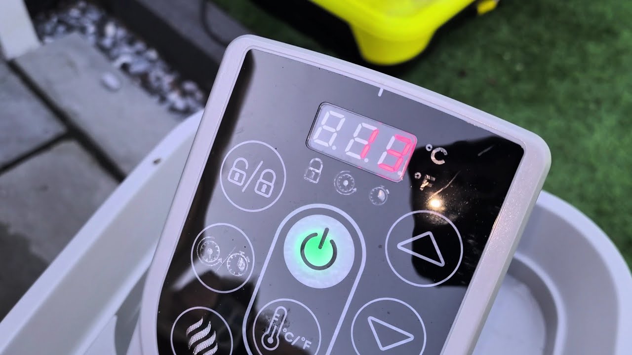 How to Start the Heating Process on a Lay-Z-Spa 4K 🌊 - YouTube