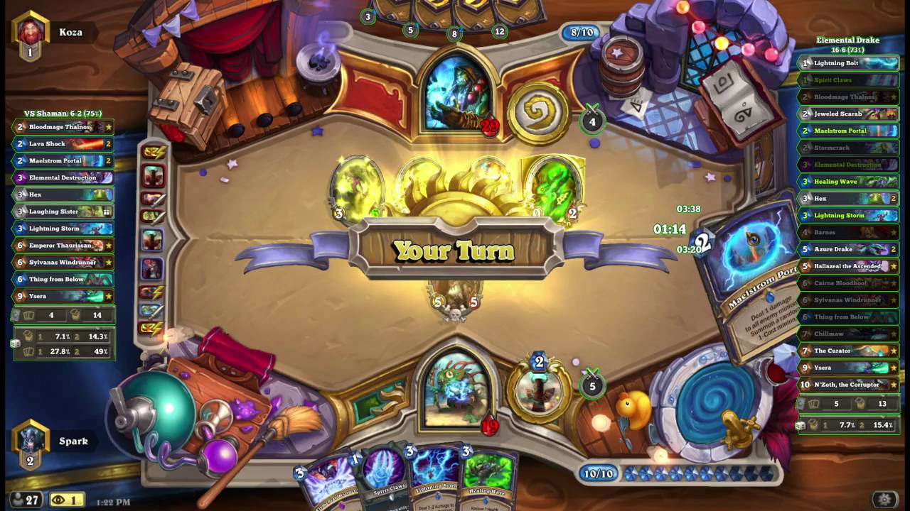 Spark's Highlights #39 : Elemental Drake (Shaman S31) - Mirror Control ...