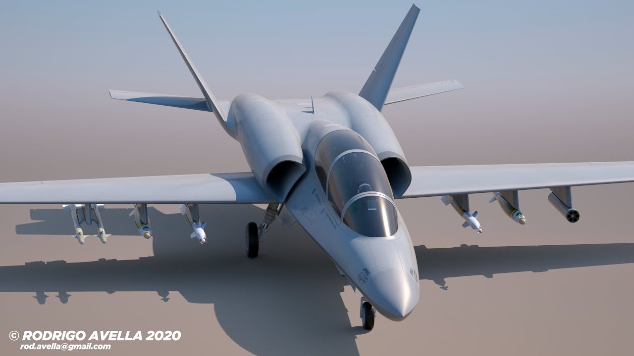 IA110 Aguará Guazú Concept - Argentine Light Attack Aircraft - YouTube