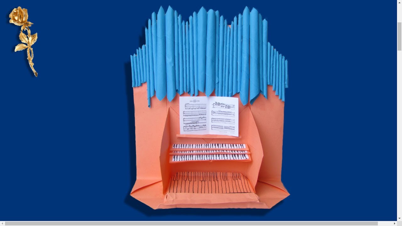 Origami : 🎹 Orgue ⛪ - YouTube