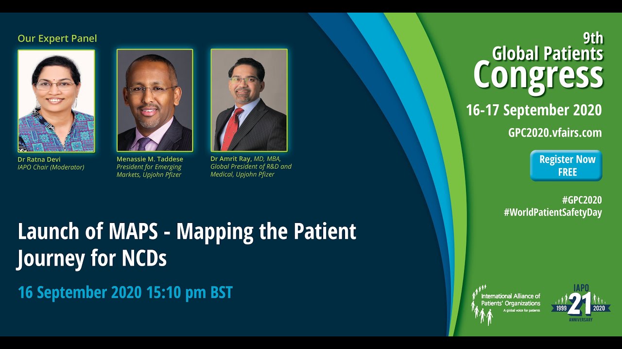 Mapping the Patient Journey for NCDs - Launch of MAPS - YouTube