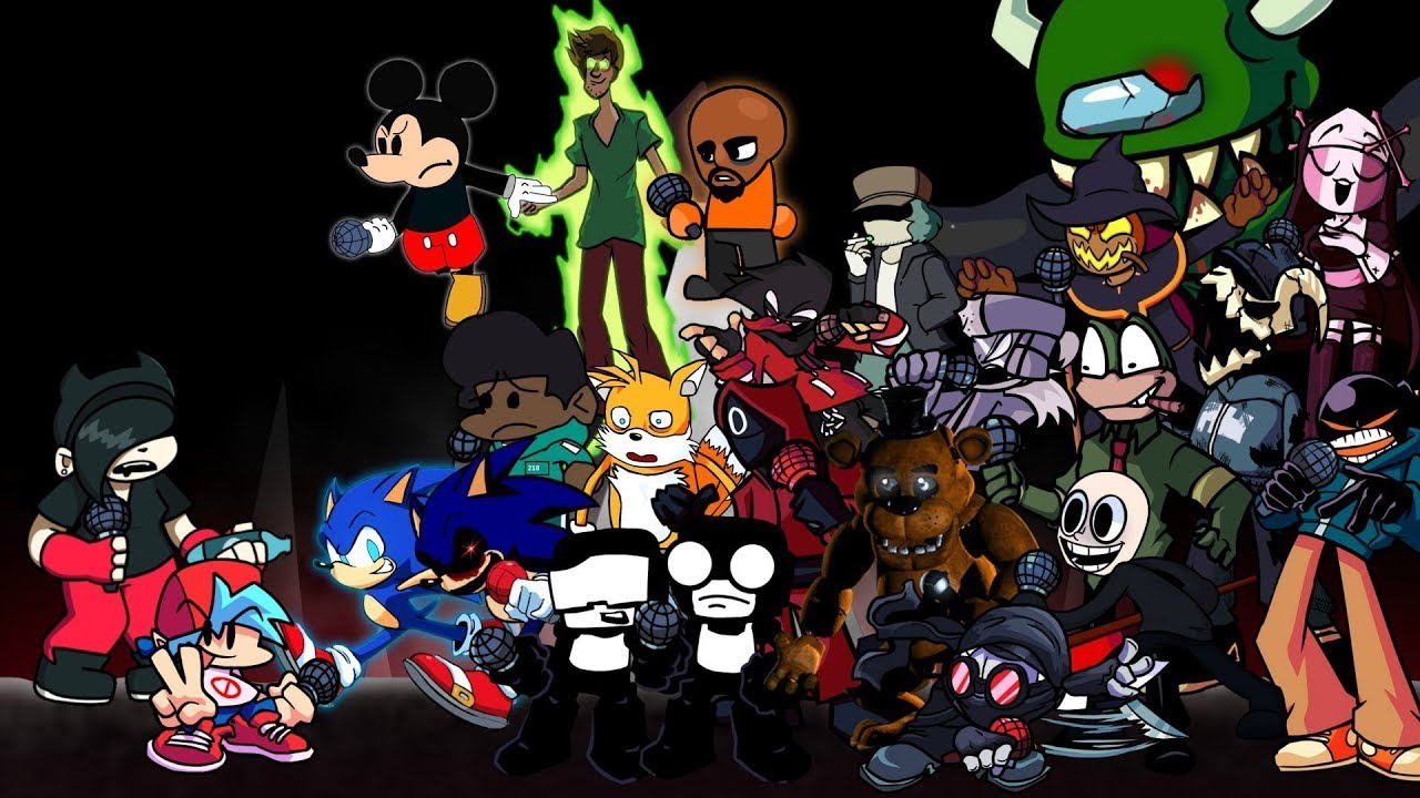 FNF Animal - But Everyone Sings It 🎤 (Different Characters Sing It)VS ...