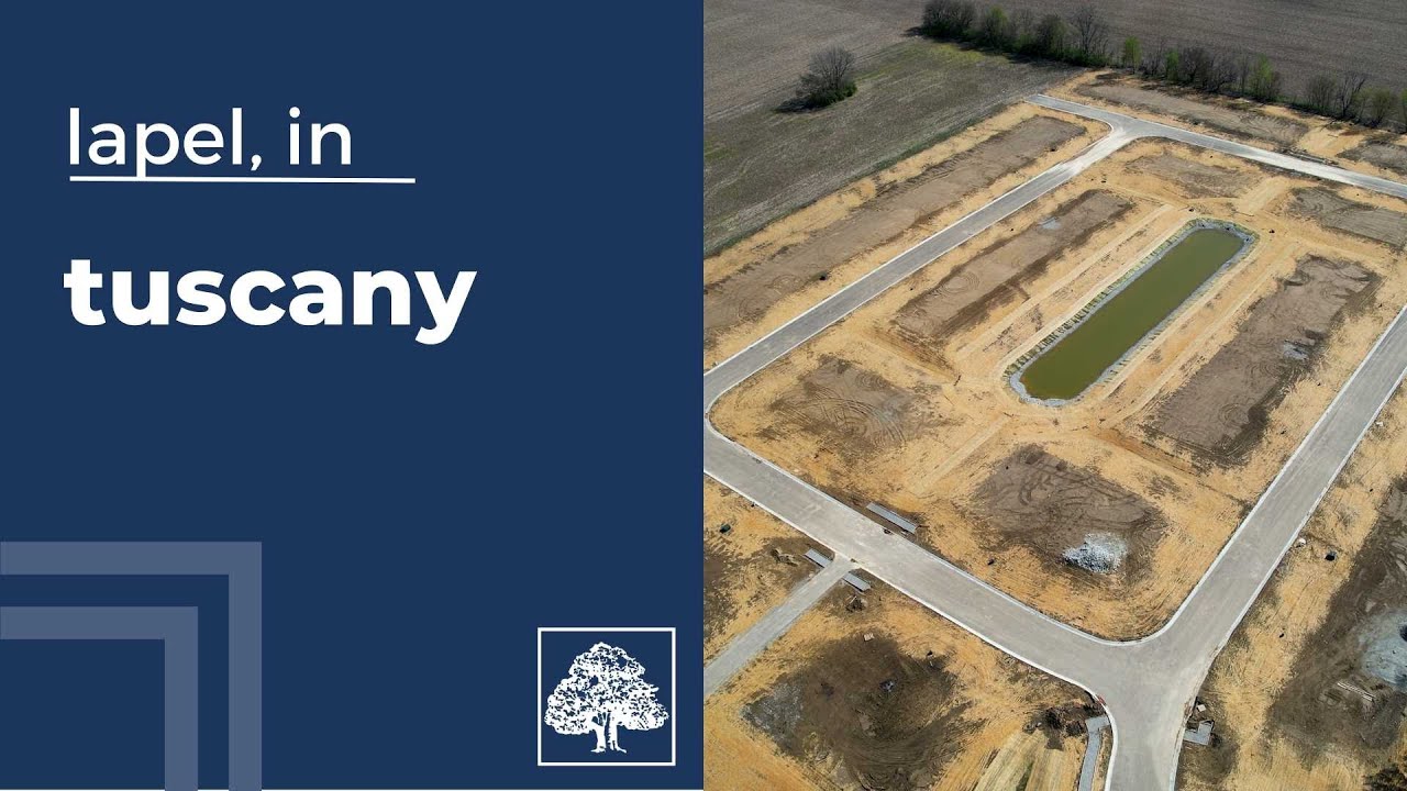 Tuscany, New Homes for Sale in Lapel! - YouTube