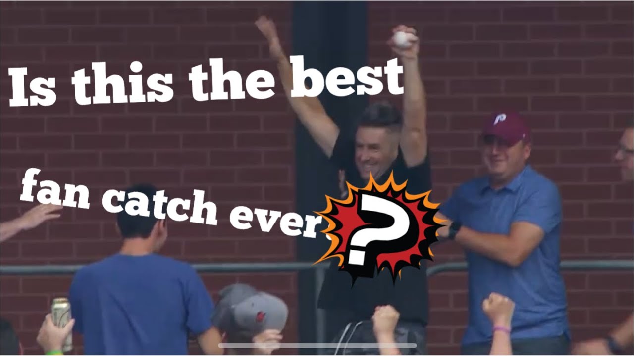Best Fan Catch Ever!!! - YouTube