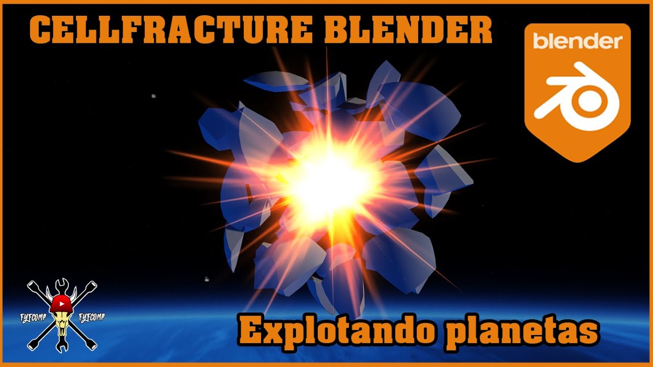 Blender Herramienta CELLFRACTURE | Implosión de planeta - YouTube