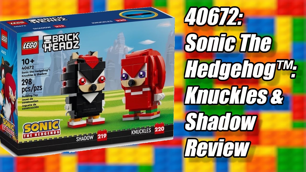 Speed into Action: LEGO Set 40672 Sonic the Hedgehog™ Knuckles & Shadow ...