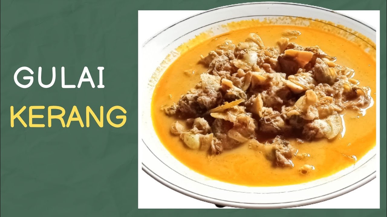 RESEP GULAI KERANG - YouTube