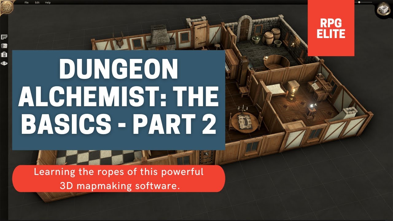 Dungeon Alchemist Tutorial - The Basics (Part 2) - YouTube