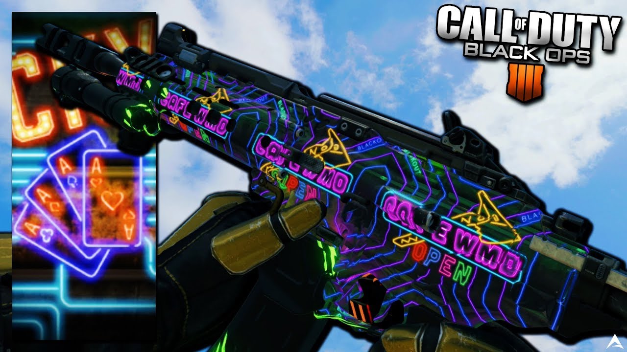 New "THE STRIP" Reactive Camo in BO4! (Black Ops 4 Free Reactive Camo ...