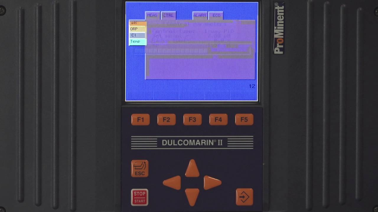 Metering System DULCODOS Pool Professional – How to set the setpoints - YouTube