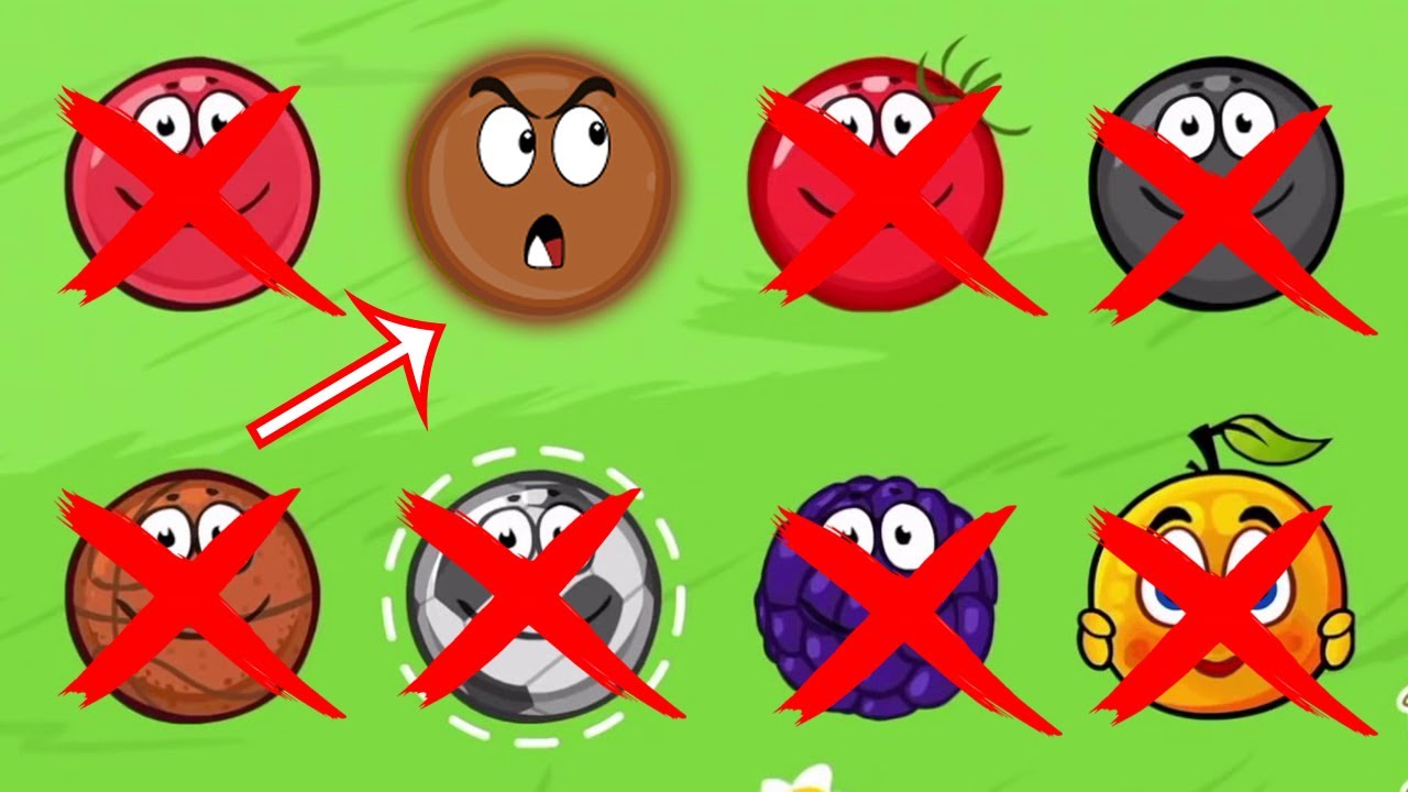 POU BALL IN RED BALL 4 BATTLE FOR THE MOON ( LEVEL 46 - 60 ) WITH BOSS ...