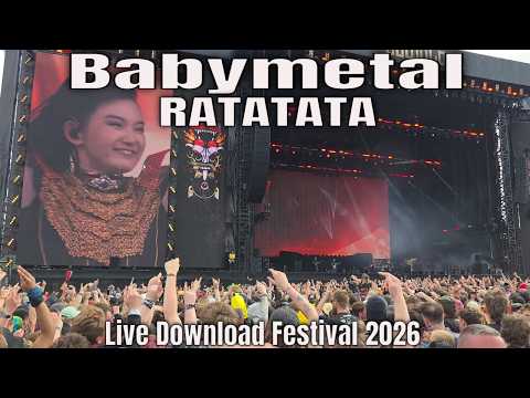 Babymetal Ratatata live Download Festival 2026