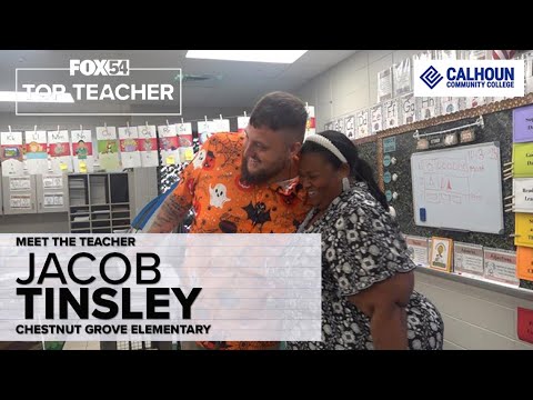 Meet the Teacher: Jacob Tinsley, Chestnut Grove Elementary School - YouTube