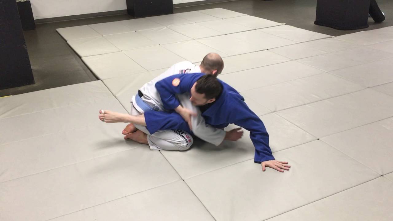 Closed guard sweep, bump sweep - YouTube