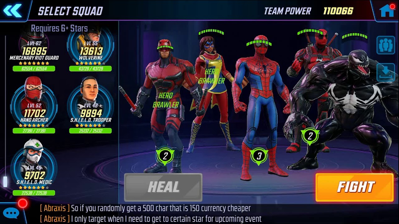 Marvel Strike Force - Dark Dimension Crossbones Node 8 attempt day 2 ...