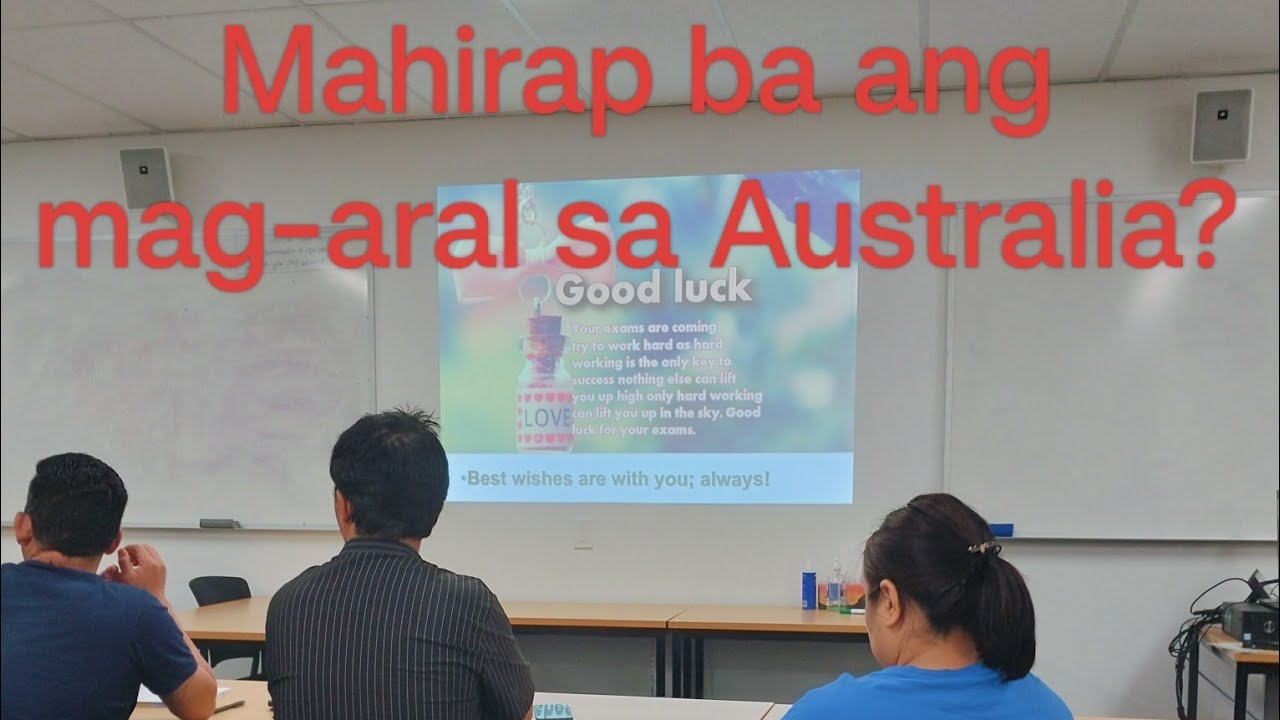 Mahirap ba ang mag-aral sa Australia?First sem. Student visa with ...