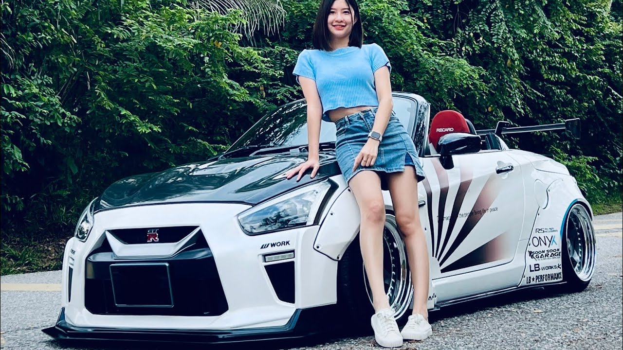 非常稀有的 LBWK 迷你GTR ：Daihatsu Copen - YouTube