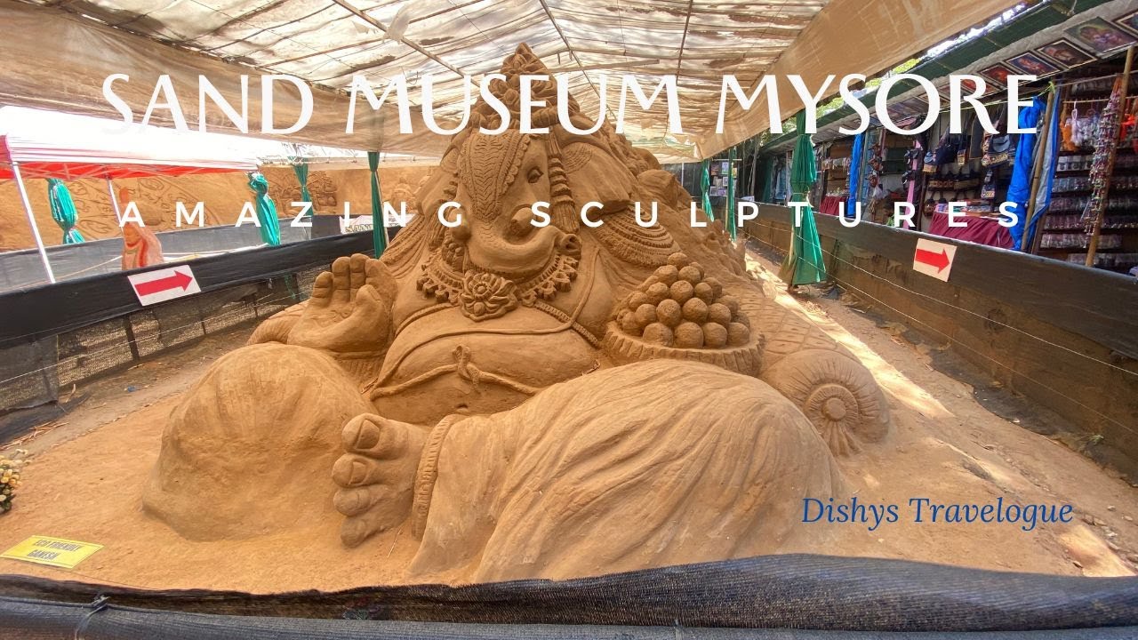 Sand Museum Mysore | Amazing Sculptures in Sand #youtube - YouTube