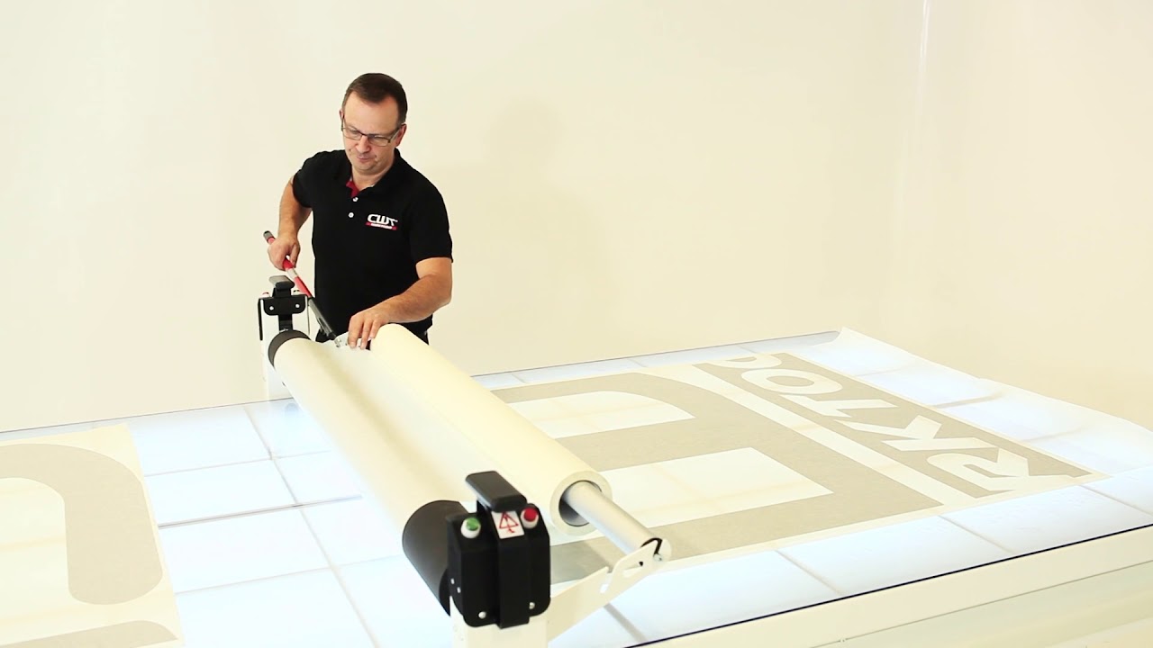 CWT Flatbed Applicator - Mount Pre-mask - YouTube