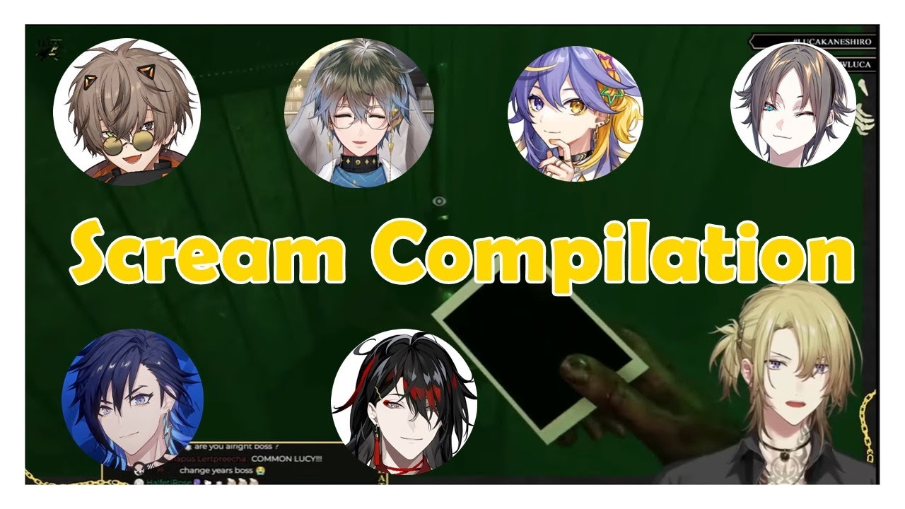 #2 Screamy Scream Compilation ft. NijiEN boys [Nijisanji EN} - YouTube