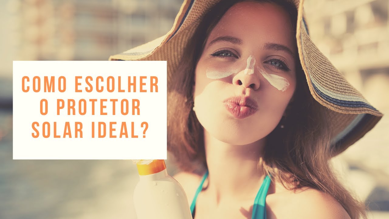 PELE COM MANCHAS? Saiba qual o protetor solar ideal pra você - YouTube