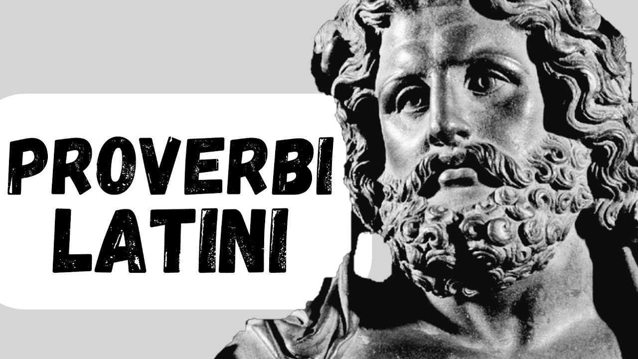 PROVERBI LATINI indimenticabili - Con traduzione - YouTube