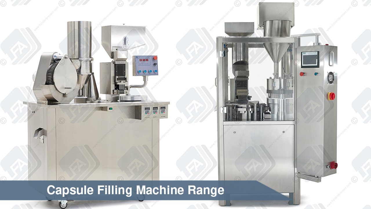 Capsule Filling Machines | LFA Capsule Fillers - YouTube