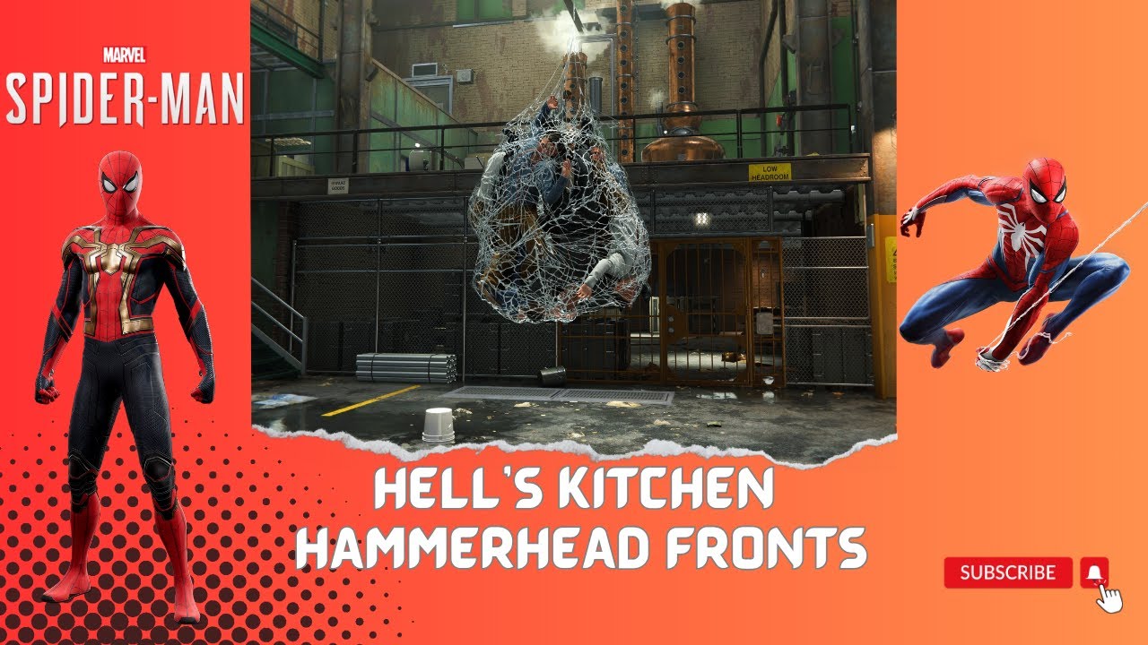 Marvel's Spider-Man Remastered Hell's Kitchen Hammerhead Fronts - YouTube