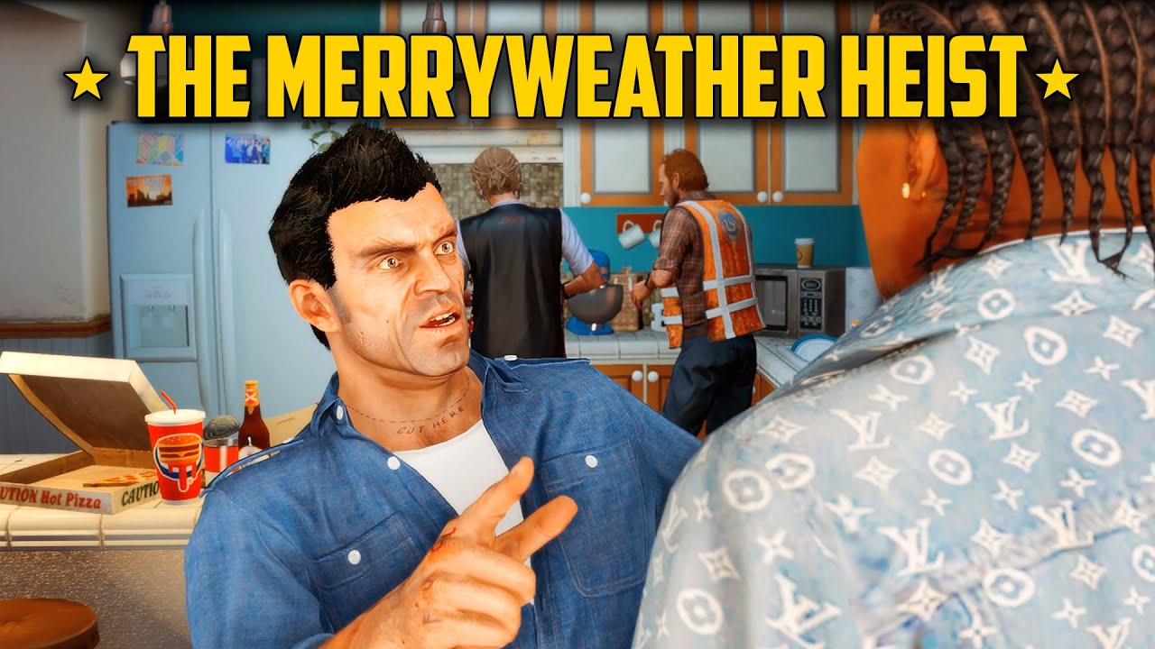 GTA 5 The Merryweather Heist ⭐ Real Life Mods Grand Theft Auto V ...