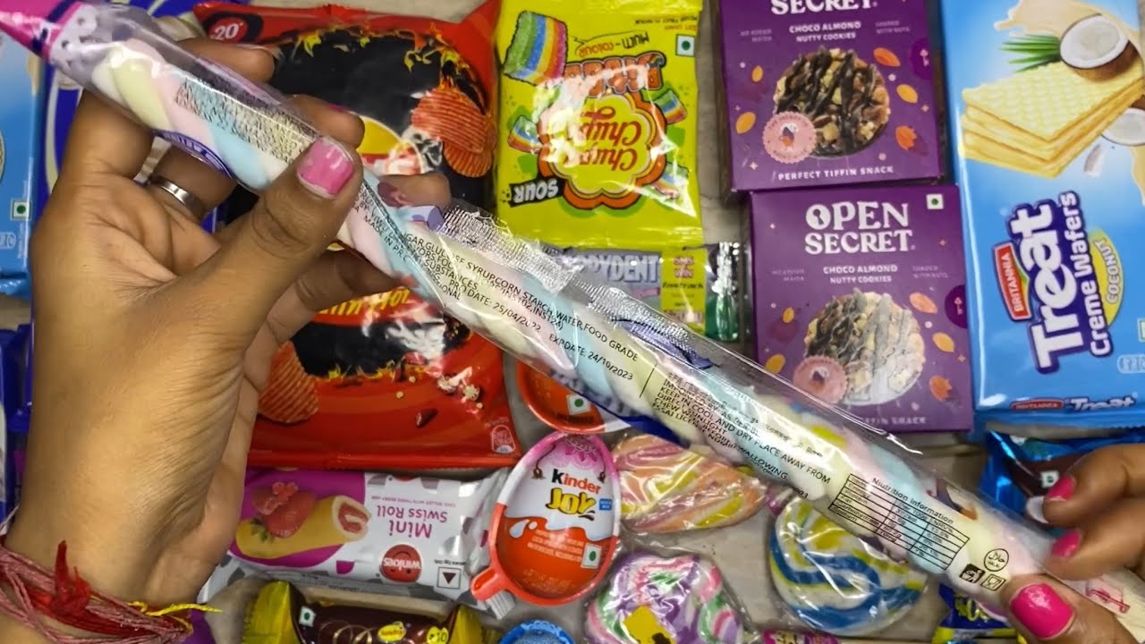 Unboxing mallow fruit 🍎 🍉🍓🍓🍓soo colourful 🍭😍😍😍 - YouTube