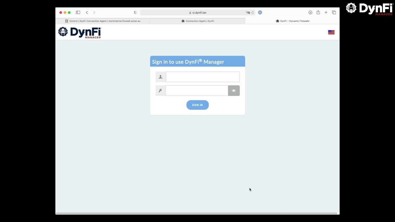 Howo To use the DynFi Connexion Agent with DynFi Manager - YouTube