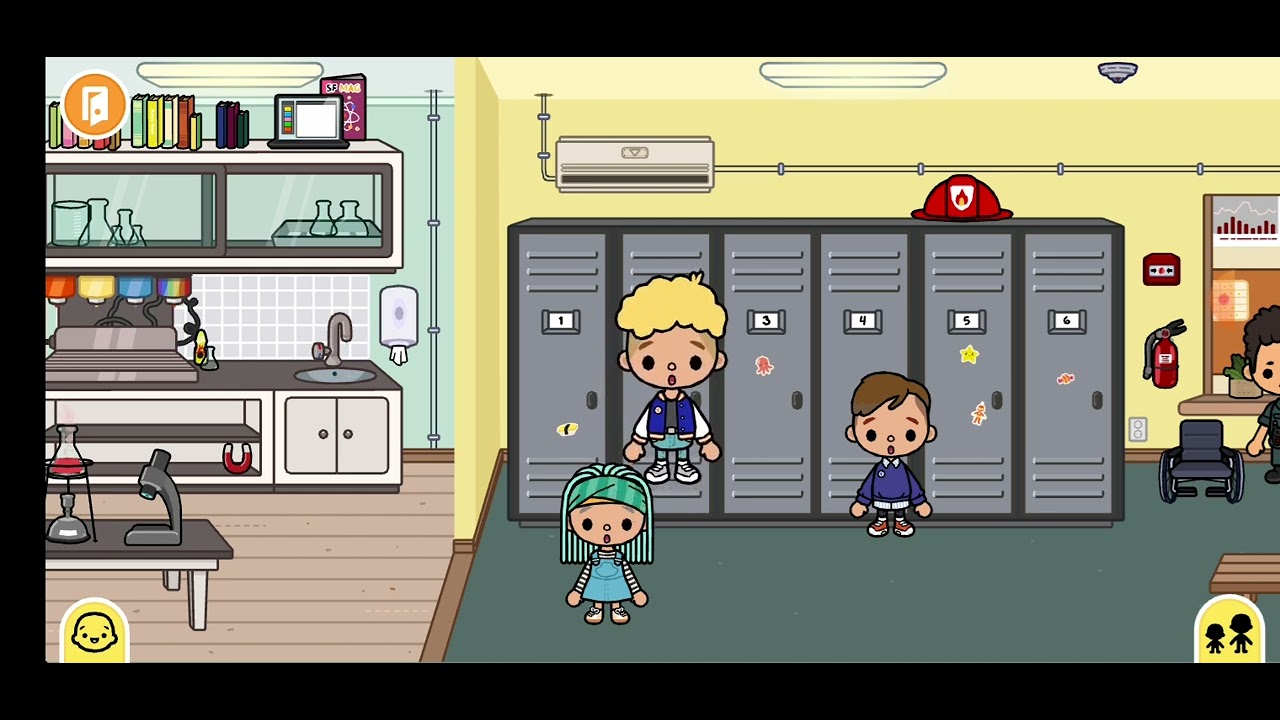 призрак в школе страшилка в тока бока😱 - YouTube