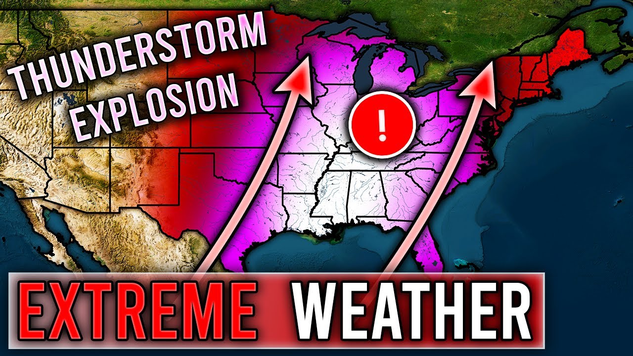 Extreme Weather! Huge Heat Up to bring Thunderstorm Explosion, Frequent ...