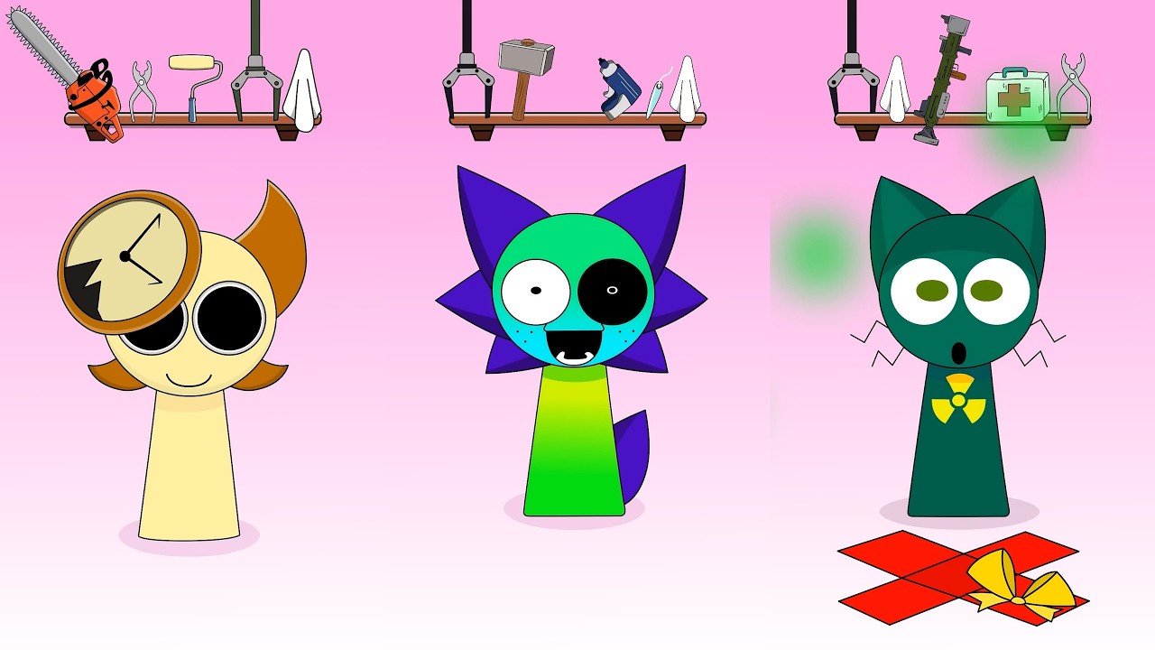 Nooo Help Sprunki Alarm_clock 🆚️ Lily 🆚️Durple🆚️Broker - YouTube