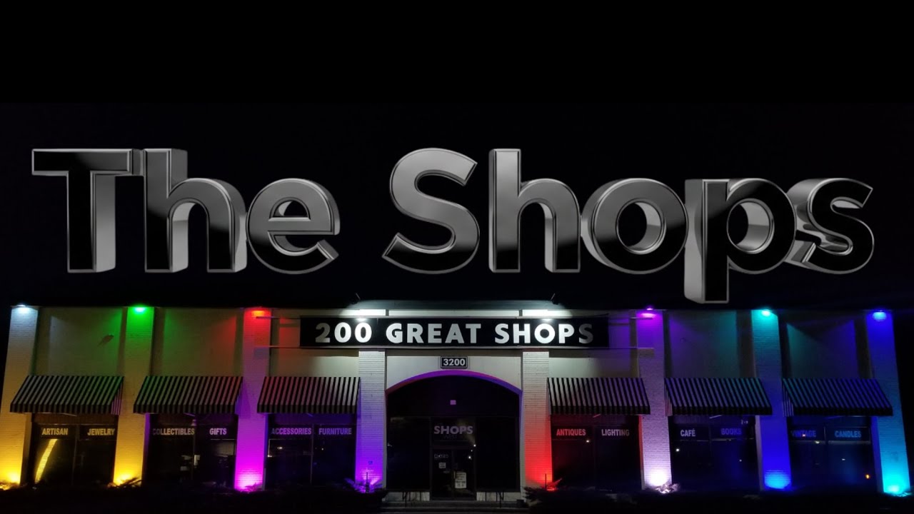 THE SHOPS ON WEST RIDGE! 200 GREAT SHOPS! - YouTube