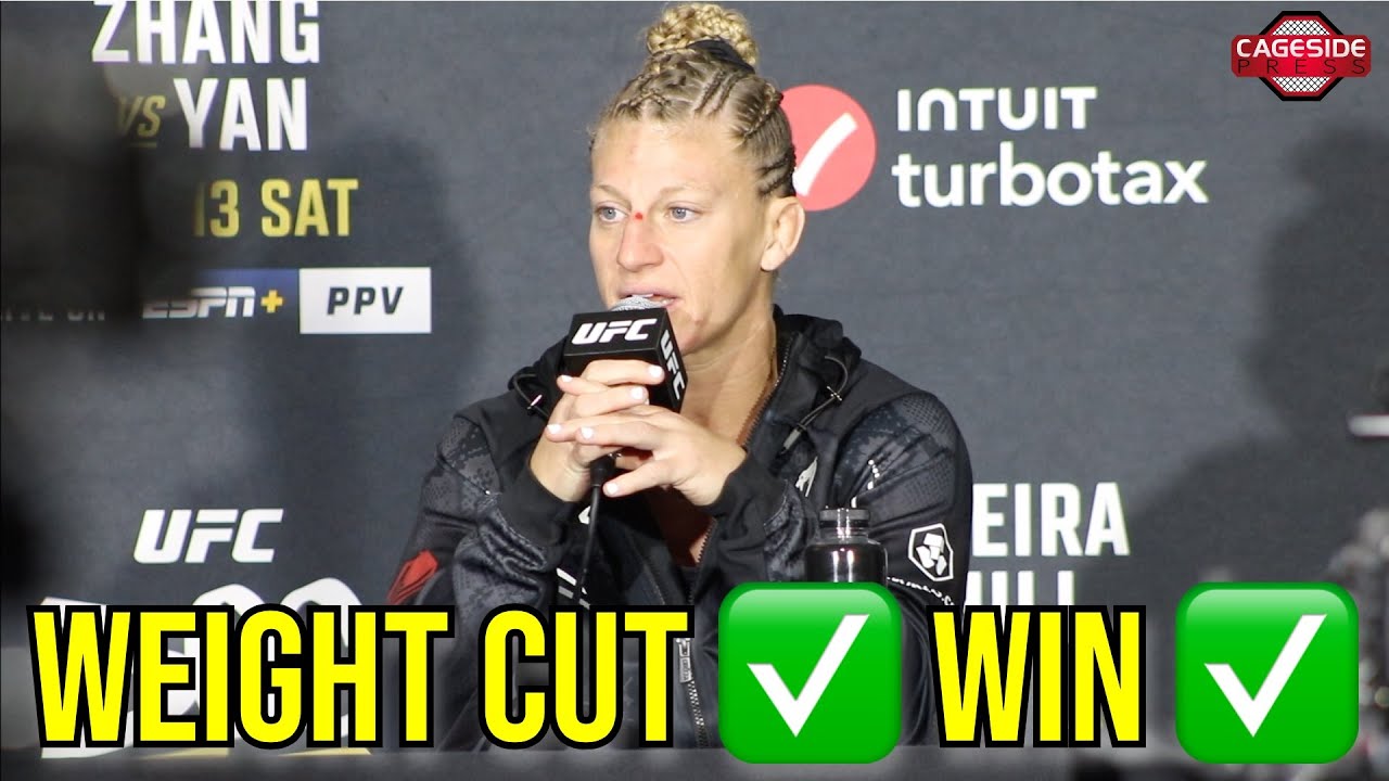 Kayla Harrison on Wild Weight Cut, Amanda Nunes, More Time Between ...