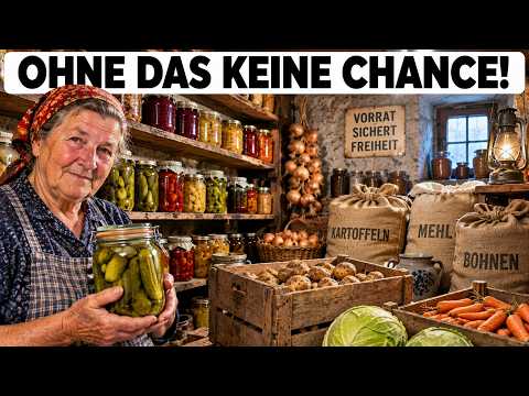 25 Dinge, die in keinem deutschen Vorratskeller für Notzeiten fehlen durften